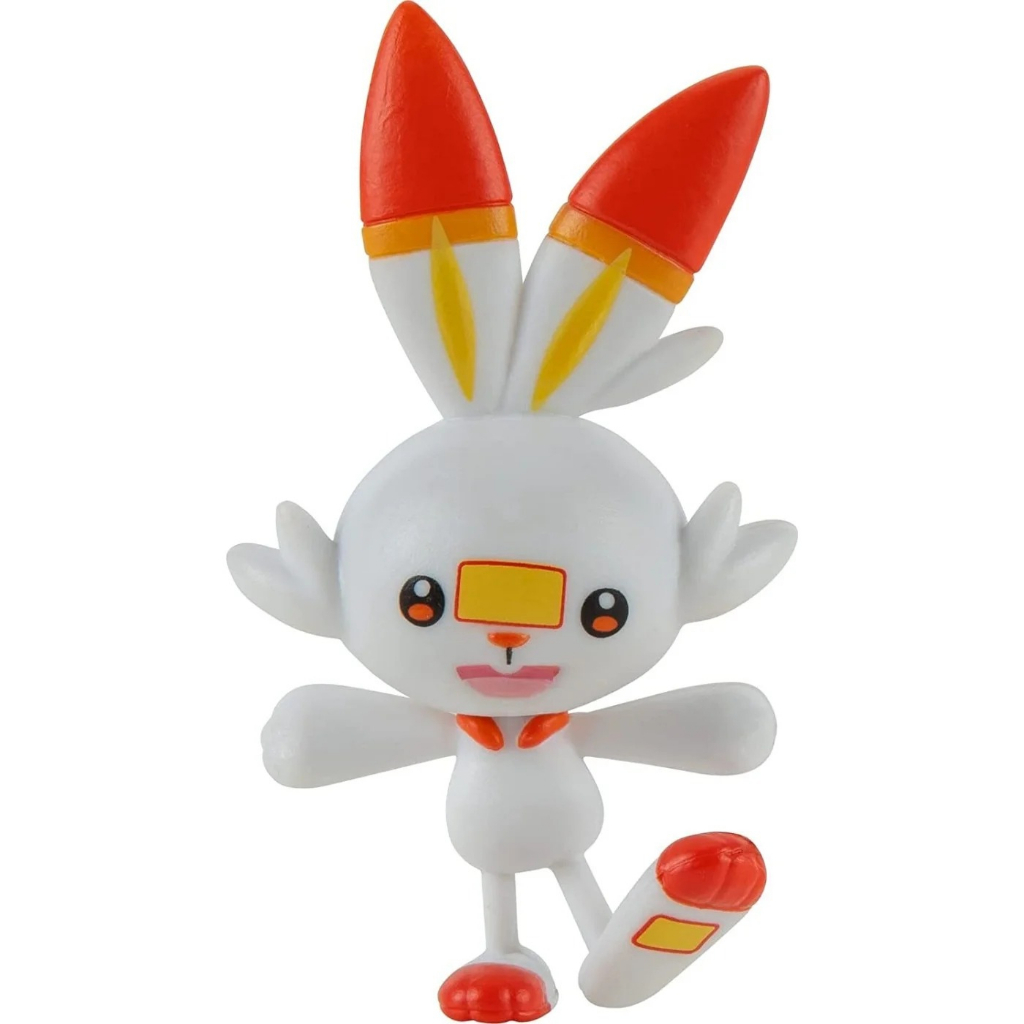 Wct Pokemon Figure - SCORBUNNY (Wicked Cool Toys) | Shopee Malaysia