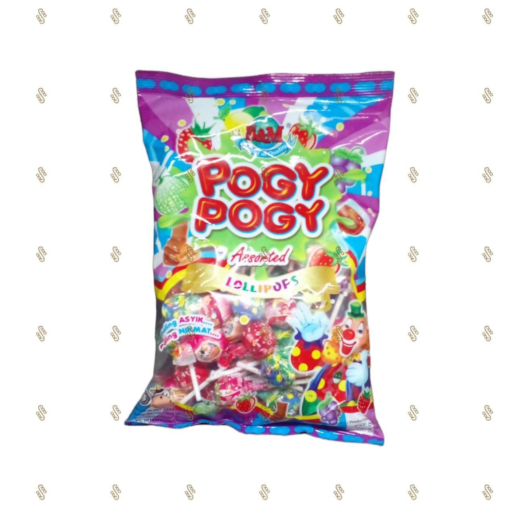 Pogy Pogy Assorted Lollipops Zak 10gr - Zak Contains 50 Pcs | Shopee ...