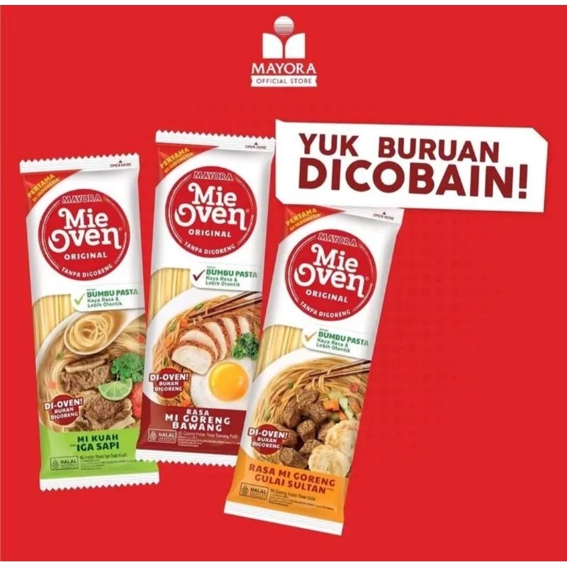 Mayora Oven Noodles 78gr | Shopee Malaysia