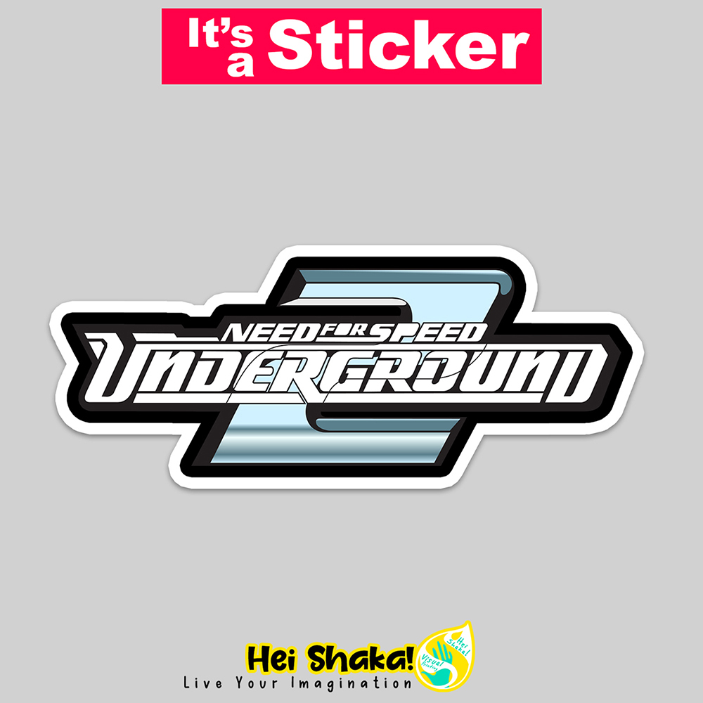 Need For Speed Underground 2 Game Stickers Waterproof Vinyl Material ...