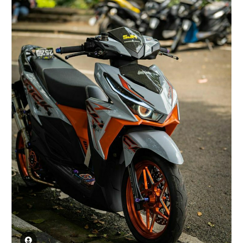 Striping HONDA VARIO LED OLD CLICK CUSTOM NEW DESIGN | Shopee Malaysia