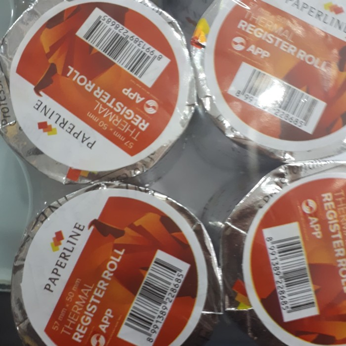 Cashier's Thermal Roll Paper / Cashier's Receipt / Register Roll (57x50 ...