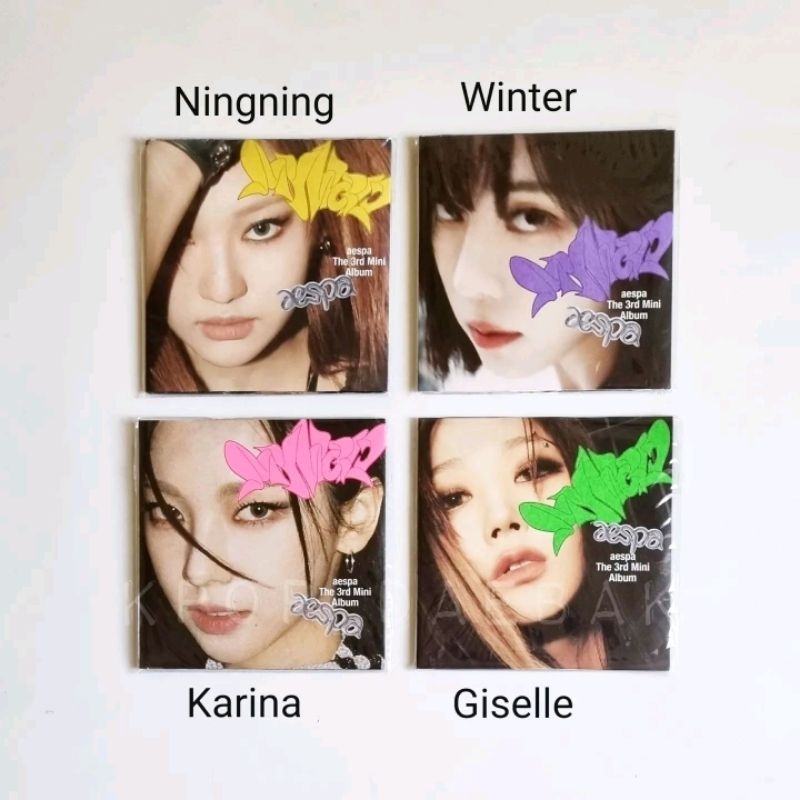 Aespa - The 3rd Mini Album - MY WORLD (Poster Ver.) | Shopee Malaysia