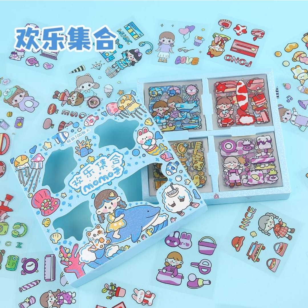 - Sticker Waterproof Sticker Masu Sticker Momo Korea Contents 100pcs ...