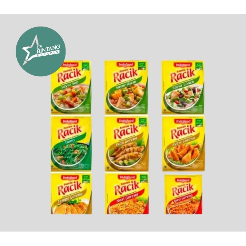 Indofood BUMBU RACIK 20GR / FRIED CHICKEN / FRIED FISH / VEGETABLE SOP ...