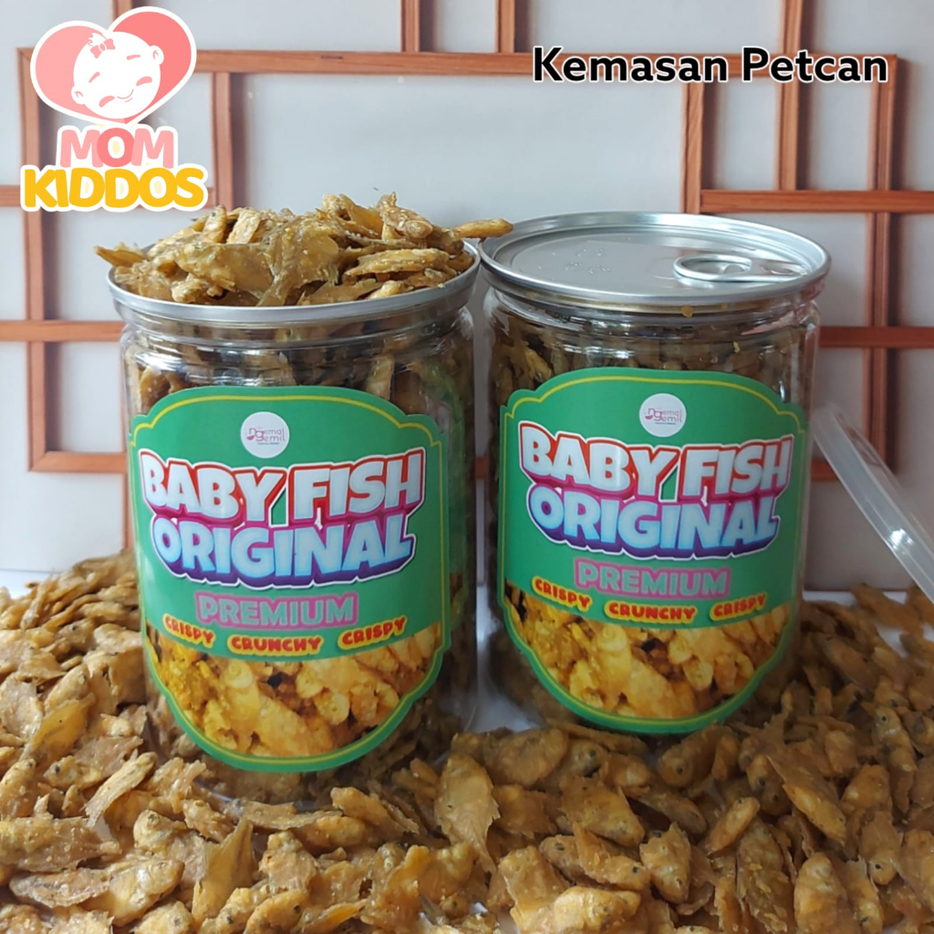 Original Premium Baby Fish Snacks (PET CAN Packaging) | Shopee Malaysia