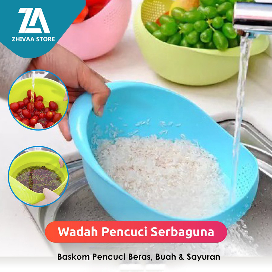 Basin/container For Fruit Washing Rice Washing Vegetables Strainer Type ...