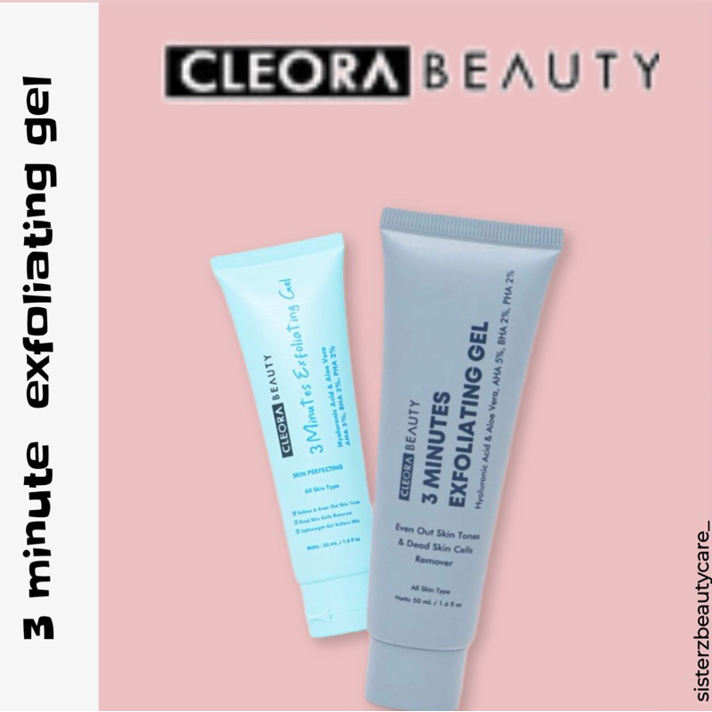 Cleora 3 Minutes Exfoliating Gel Cloera Beauty Exfo (50 ml) | Shopee ...