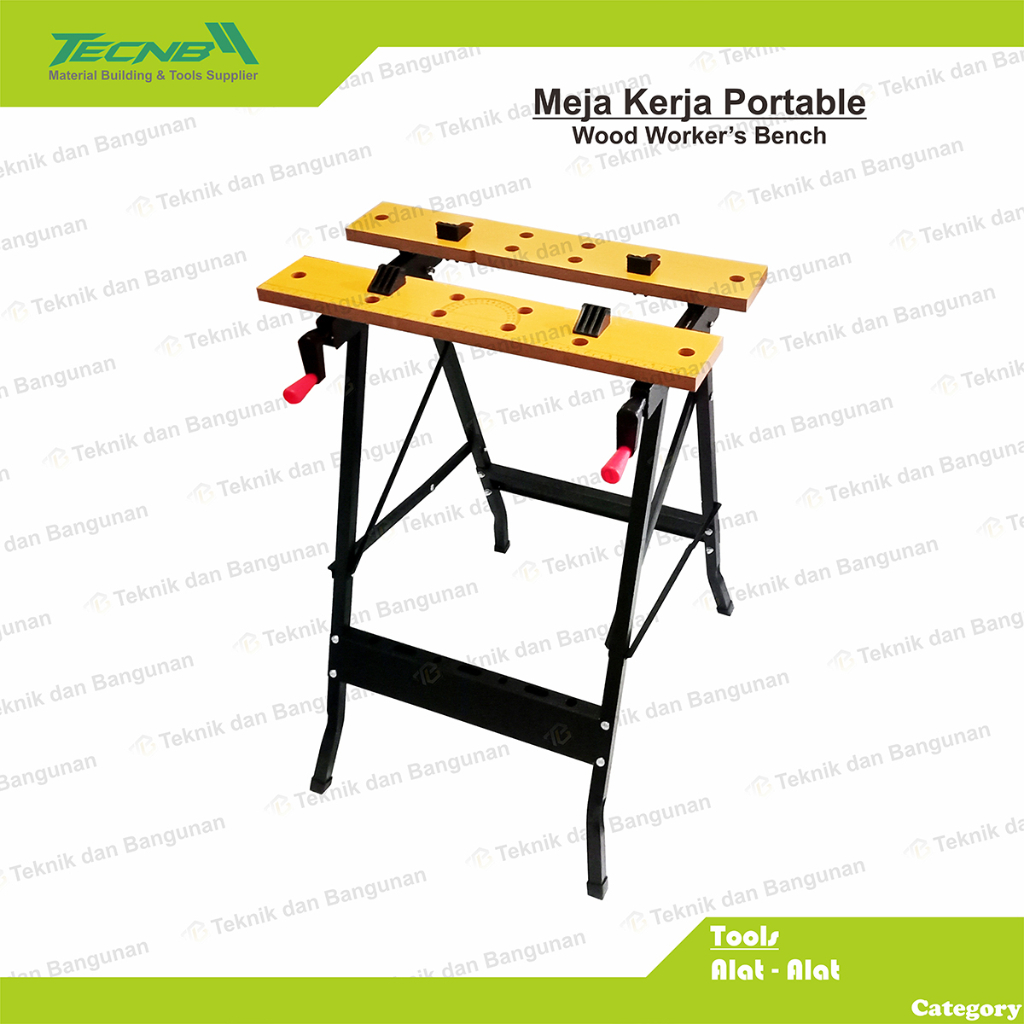 KAYU Folding Work Bench / Workbench Portable Wooden Workbench | Shopee ...