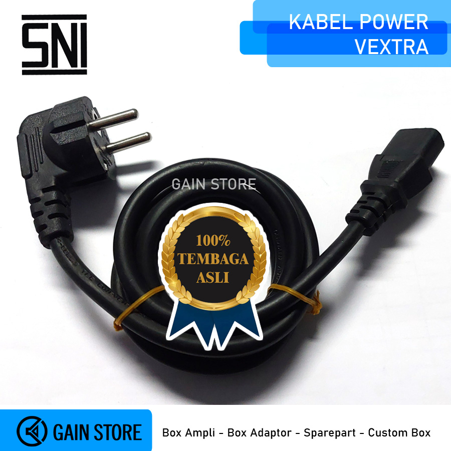 Sni POWER CABLE PC CABLE 1.5 1.8 M POWER CABLE CPU MONITOR PRINTER CABLE | Shopee Malaysia