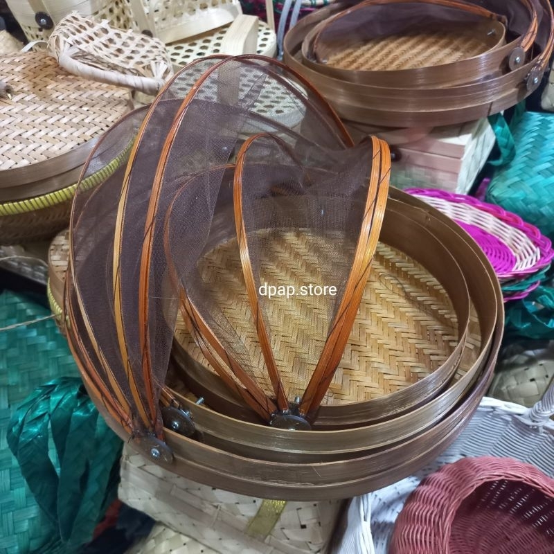 Dpap.store - Bamboo Woven Serving Hood/Mosquito Net Serving Hood ...
