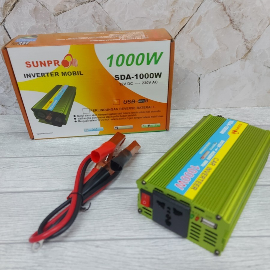 Sunpro SDA-1000W Power Inverter / 1000W Car Inverter 12v-24v SDA-1000W ...