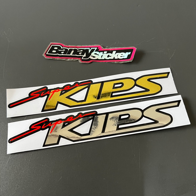 SUPER KIPS Sticker Kawasaki Cutting Sticker | Shopee Malaysia
