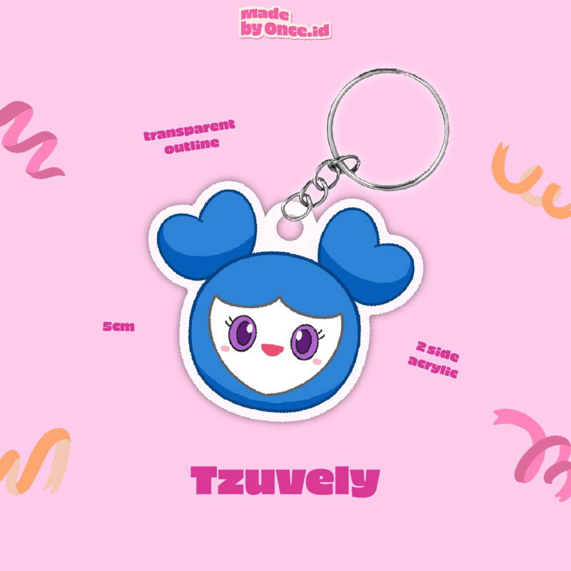 Twice Lovely/ Laburi Acrylic 2-sided Keychain by madebyonce.id | Shopee ...