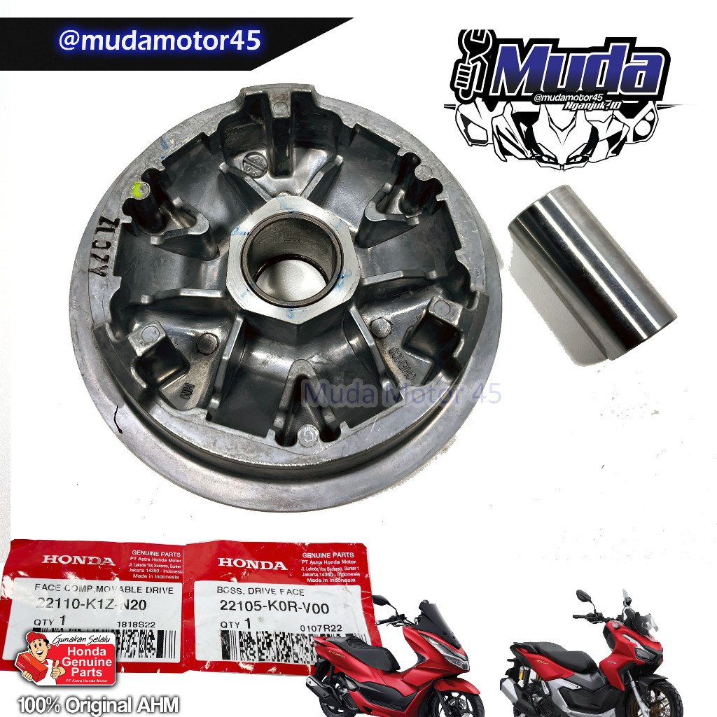 Face COMP MOVABLE PCX ADV 160 SET BOSS DRIVE 22110-K1Z-N20 22105-K0R ...