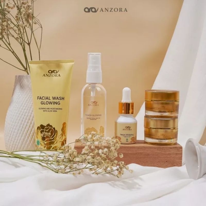 Anzora Skincare Glowing Series Package | Shopee Malaysia