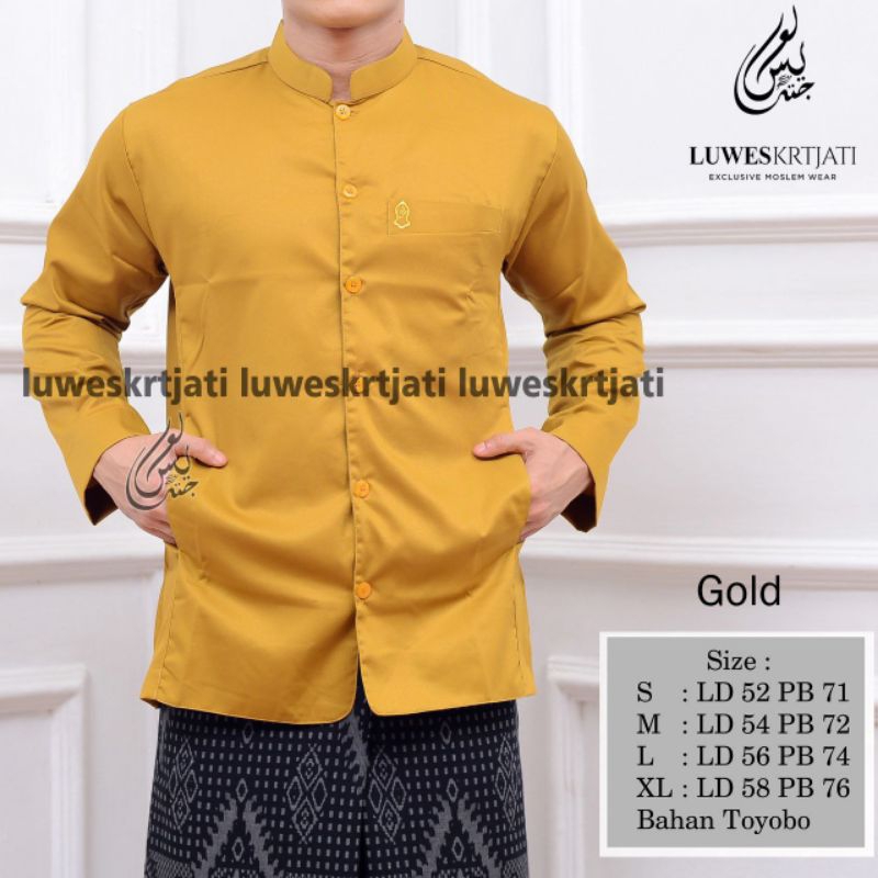 Koko Shirt Semi Jas Sogan Gold Color Koko Flexible Tojiro Guz Azmi ...