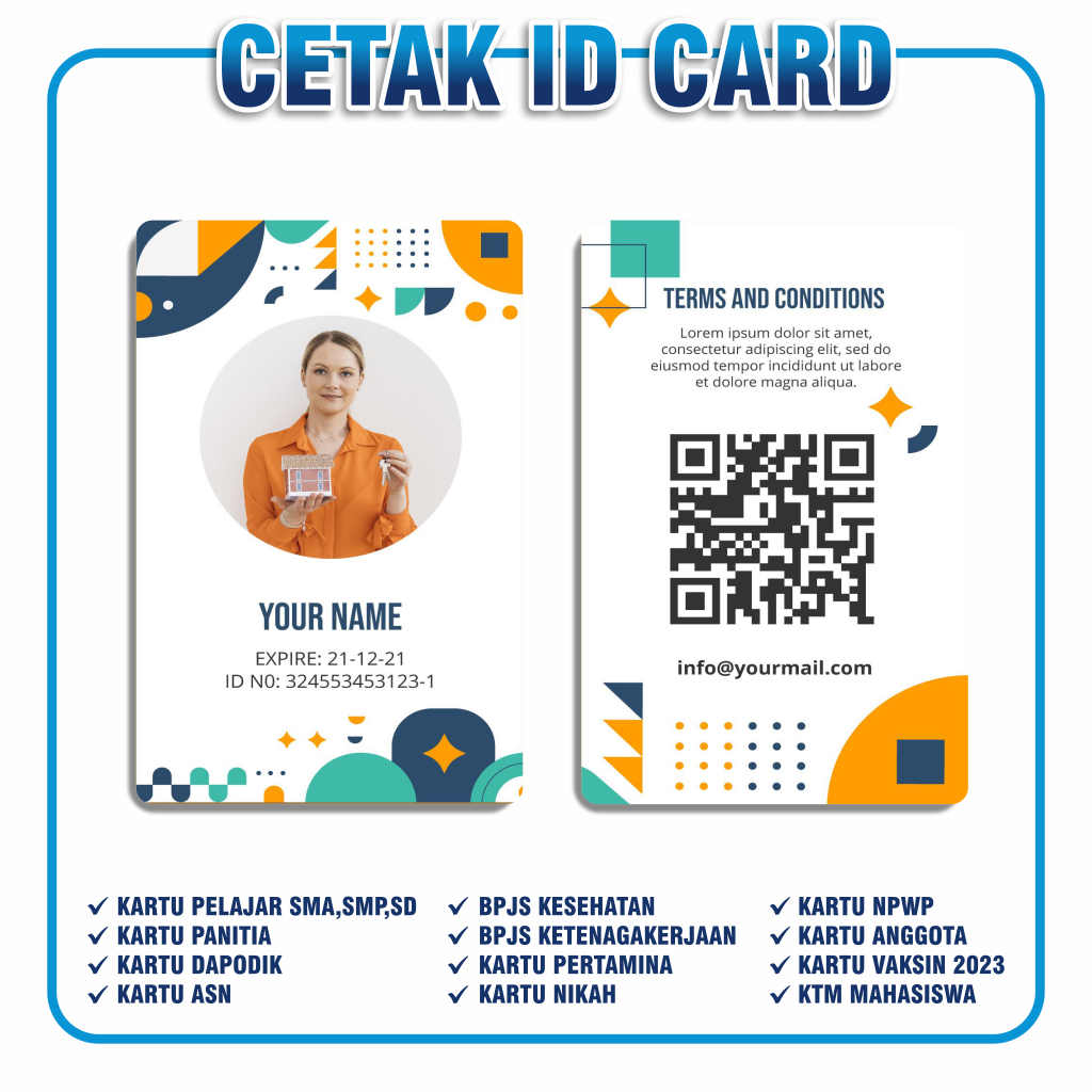 [0.98] Thick ID CARD/ Student ID CARD/ MEMBER ID CARD/KTA ID CARD ...
