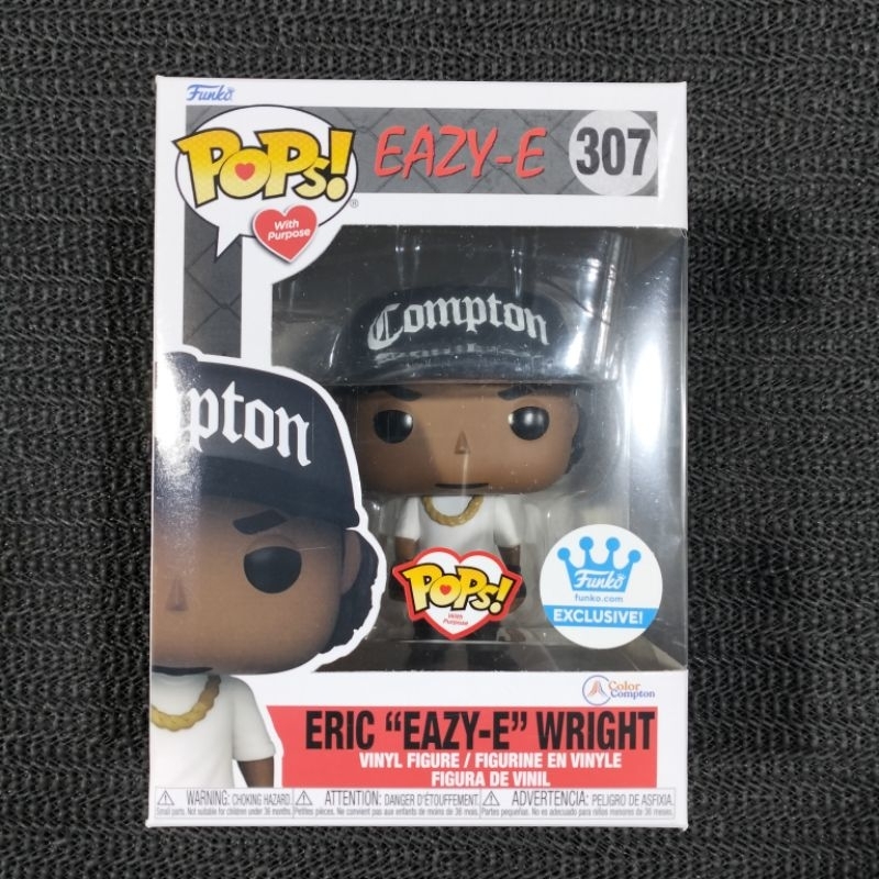 Funko Pop! Eazy-e: Eric "Eazy-E" Wright (Pops! With Purpose) 307 (Funko ...