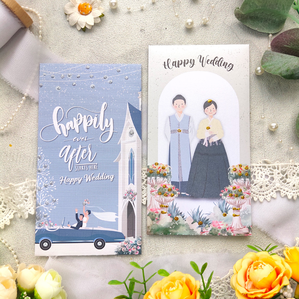 Angpao WEDDING COUPLE CUTE/Envelope/WEDDING HONGPAO/WEDDING | Shopee ...