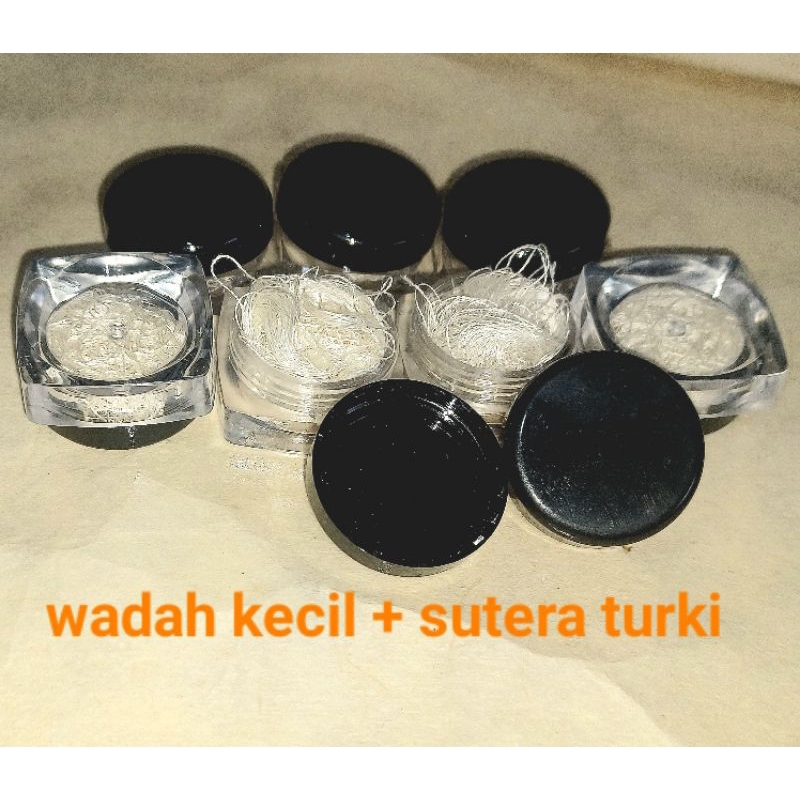 Small Mica Container+Turkish Silk (For pro Only) | Shopee Malaysia