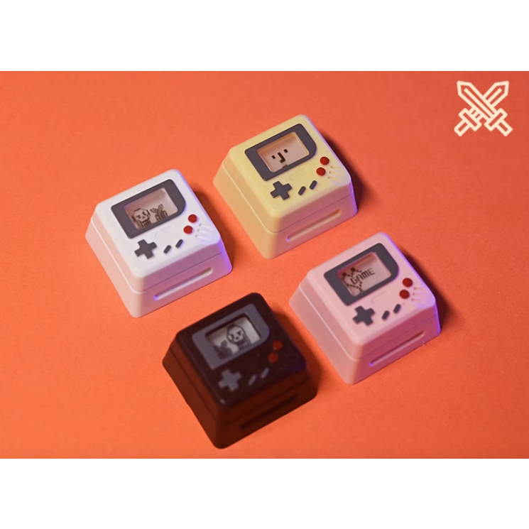 Gameboy custom Mechanical keyboard; Artisan custom Mechanical keyboard ...