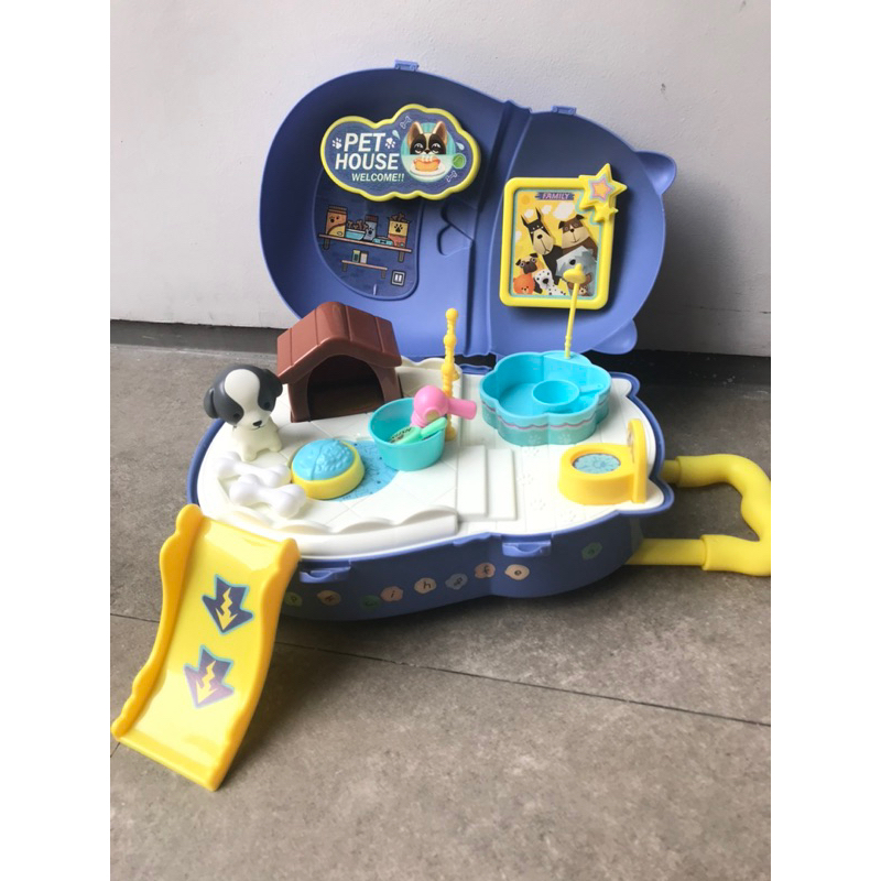 Miniso Role play Trolley pet/pet house PRELOVED | Shopee Malaysia