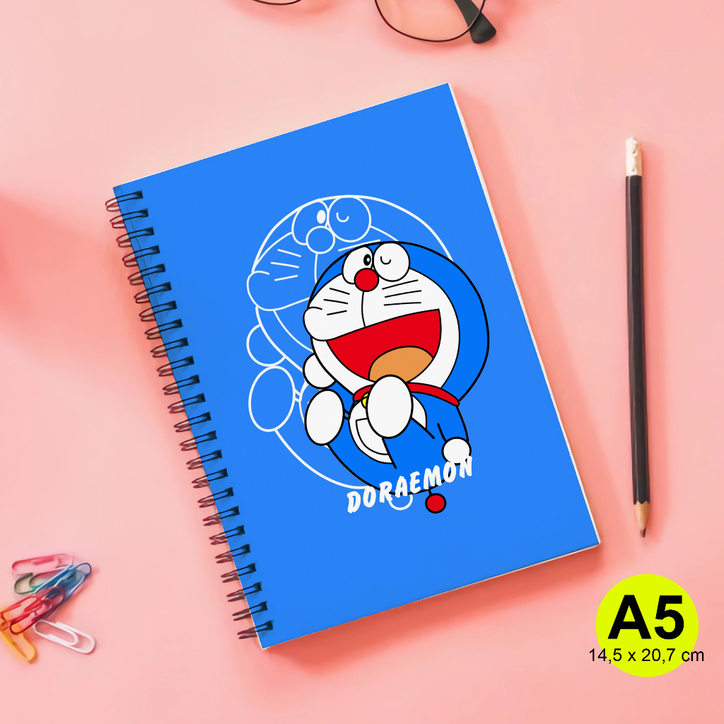 Doraemon A5 SPIRAL NOTEBOOK - SA5002 | Shopee Malaysia