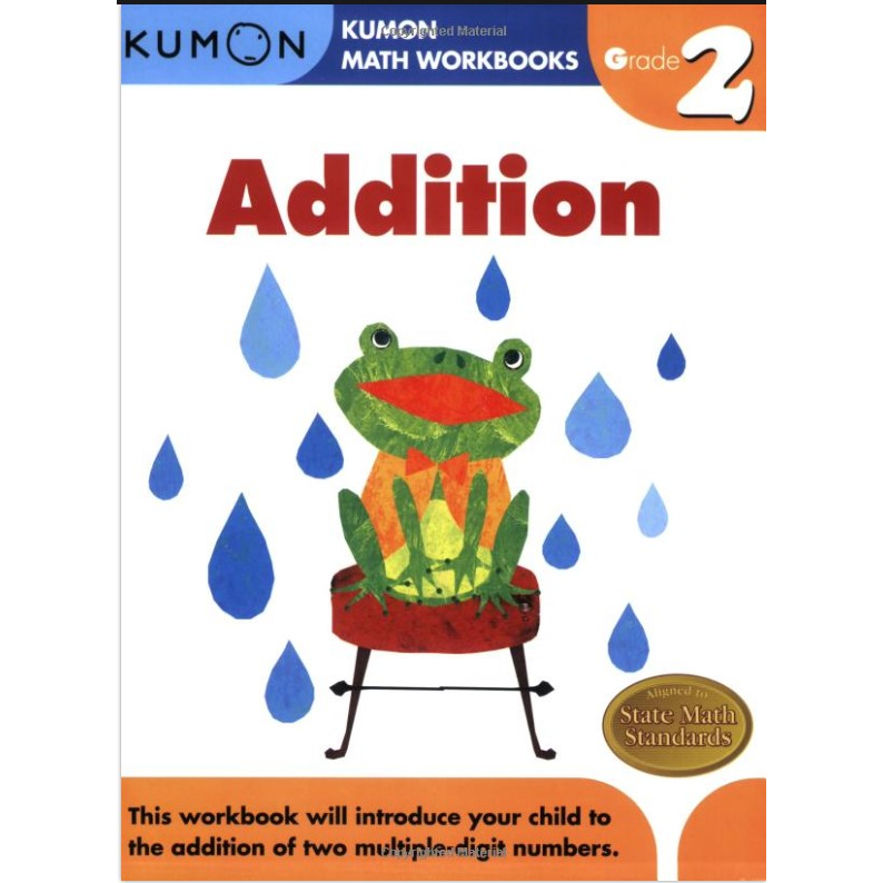 Kumon Grade 2 Addition (Kumon Math Workbooks) | Shopee Malaysia