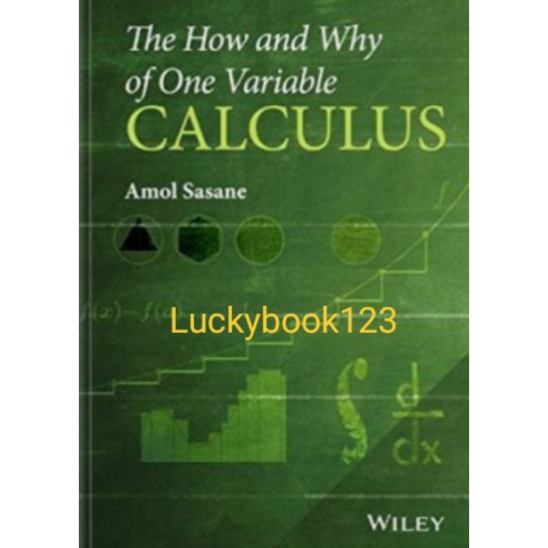 Bukubthe How and Why of One Variable Calculus | Shopee Malaysia