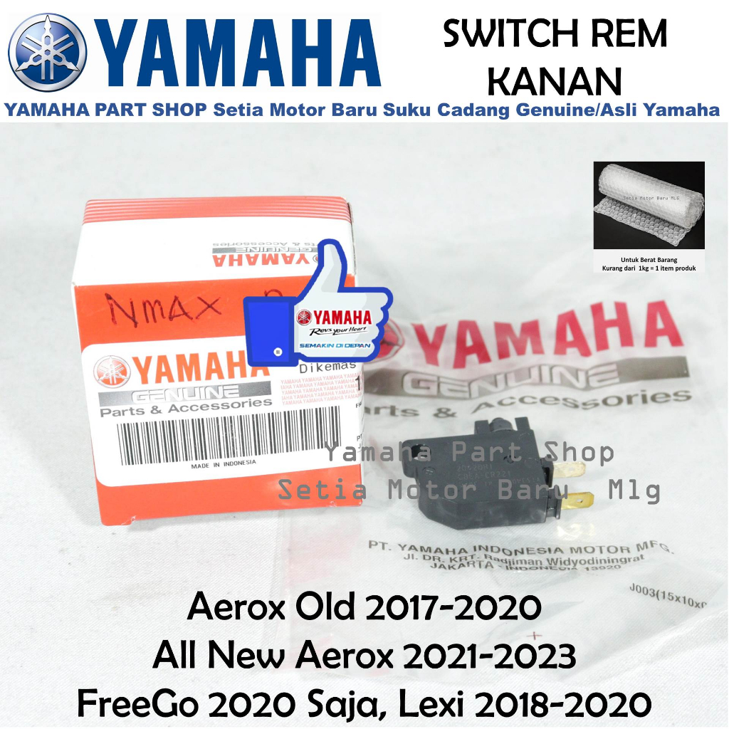 Switch Assy Handle Brake Right Freego 2020 Lexi Aerox N Max Nmax Old ...