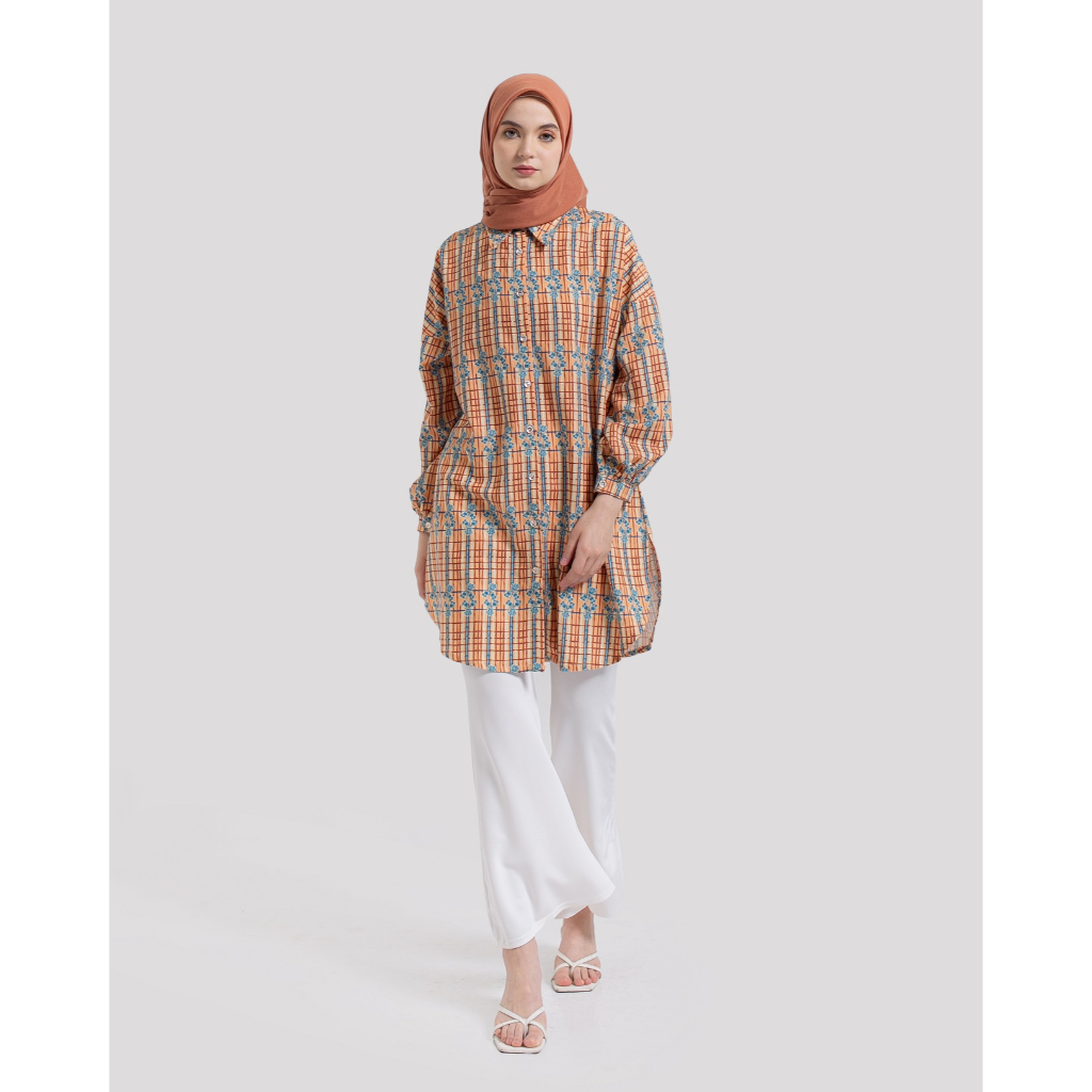 Kamima - Arte - Paula Shirt in Titian | Shopee Malaysia
