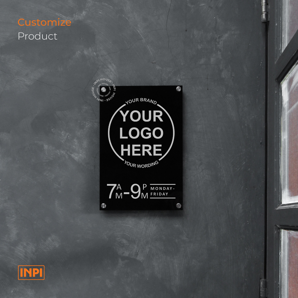 HITAM Custom Signage - Request Marker Board - Custom Design Your Own ...