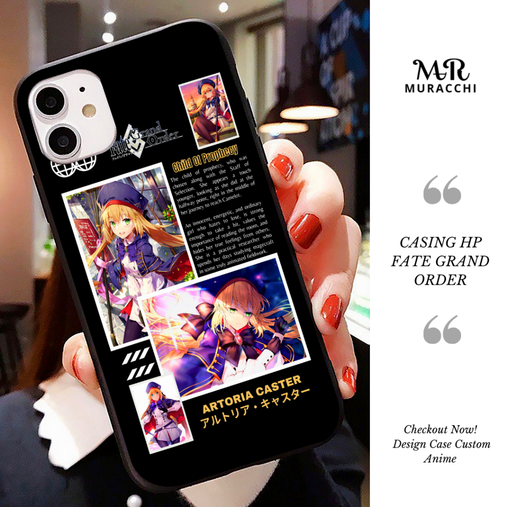 HP Custom Cellphone Case Casing Anime Fate Grand Order Aesthetic Vol 1 ...