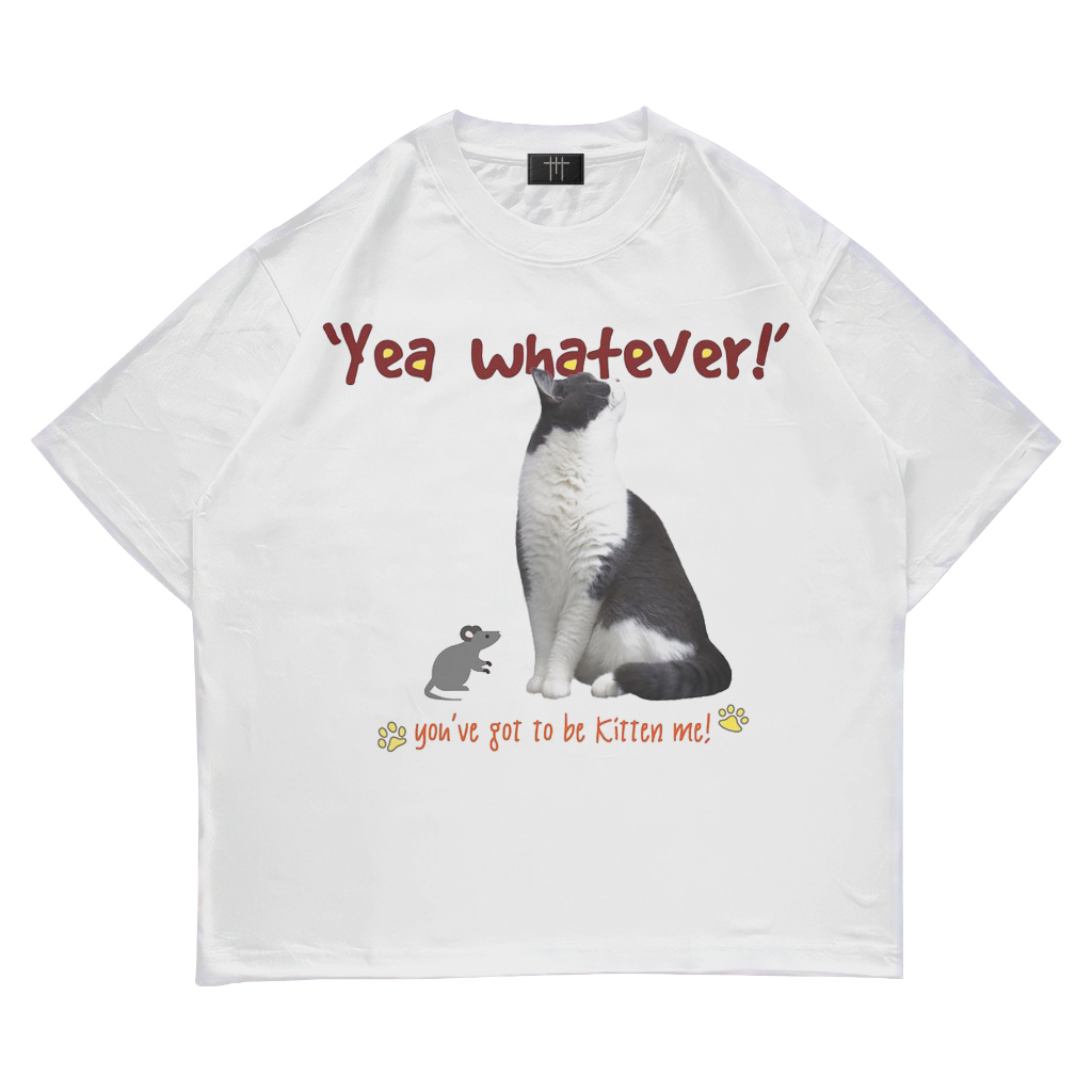 Megablast – YEA WHATEVER COMBED 24S OVERSIZE T-SHIRT | Shopee Malaysia