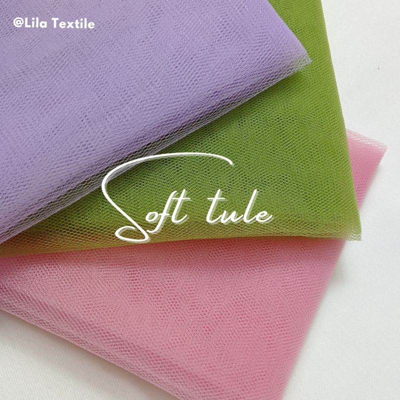 Soft TULE Plain TILE (Price PER Half METER) | Shopee Malaysia