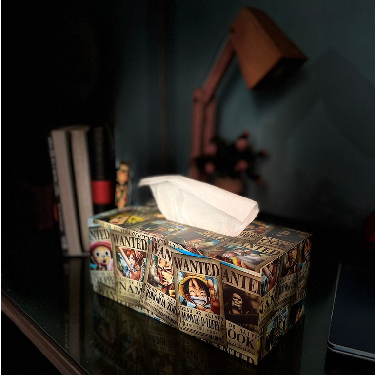 KAYU Zela Wooden Tissue Box One Piece Anime Tissue Box Zelashop20 ...