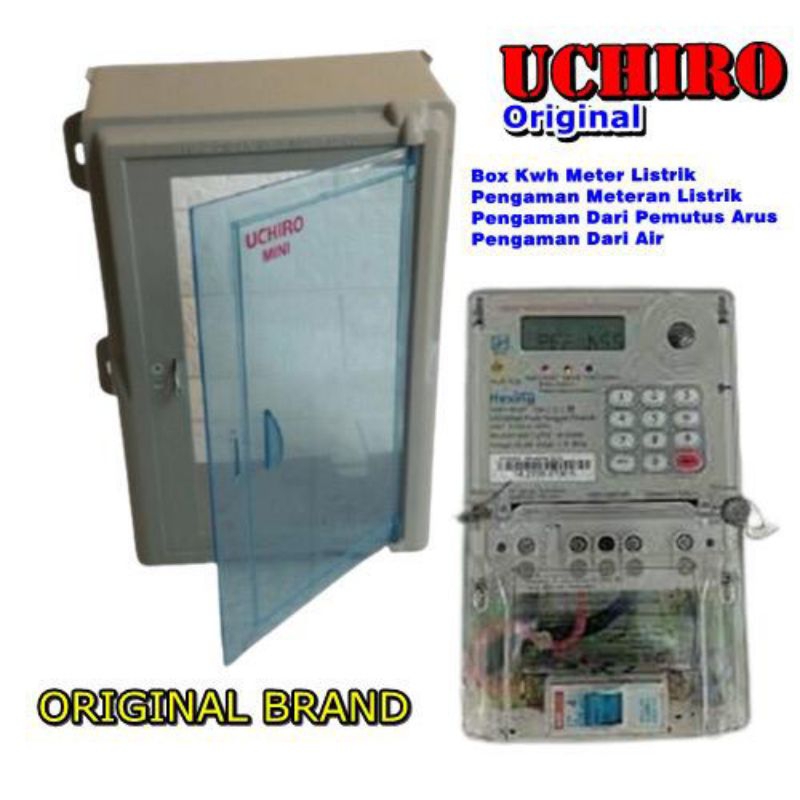 UCHIRO Electricity meter box, protective box cover for PLN electricity ...