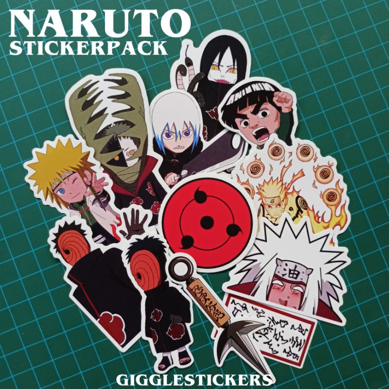 Naruto Sticker Pack | Shopee Malaysia