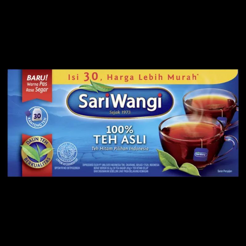 Sariwangi Tea Bag Contents 25's | Shopee Malaysia