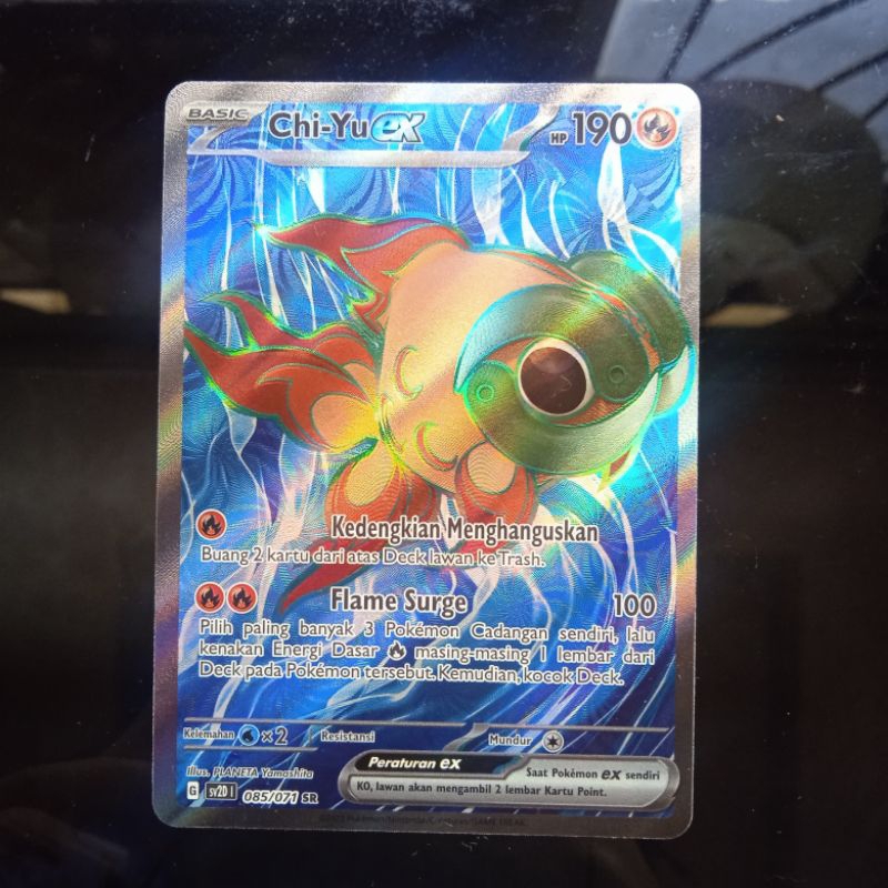 Chi-yu EX SR 085/071 SV2D Pokemon TCG Indonesia Trading Card Game Boys Toy Card | Shopee Malaysia
