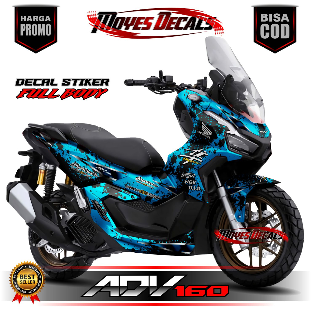 Decal Adv 160 Full Body Sticker Honda Adv 160 Hayabusa | Shopee Malaysia
