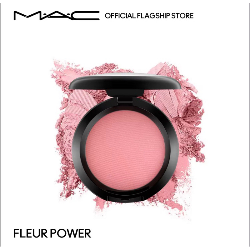 MERAH MAC POWDER BLUSH FARD A JOUES FLEUR POWER PINK BLUSHON EATERPROOF ...