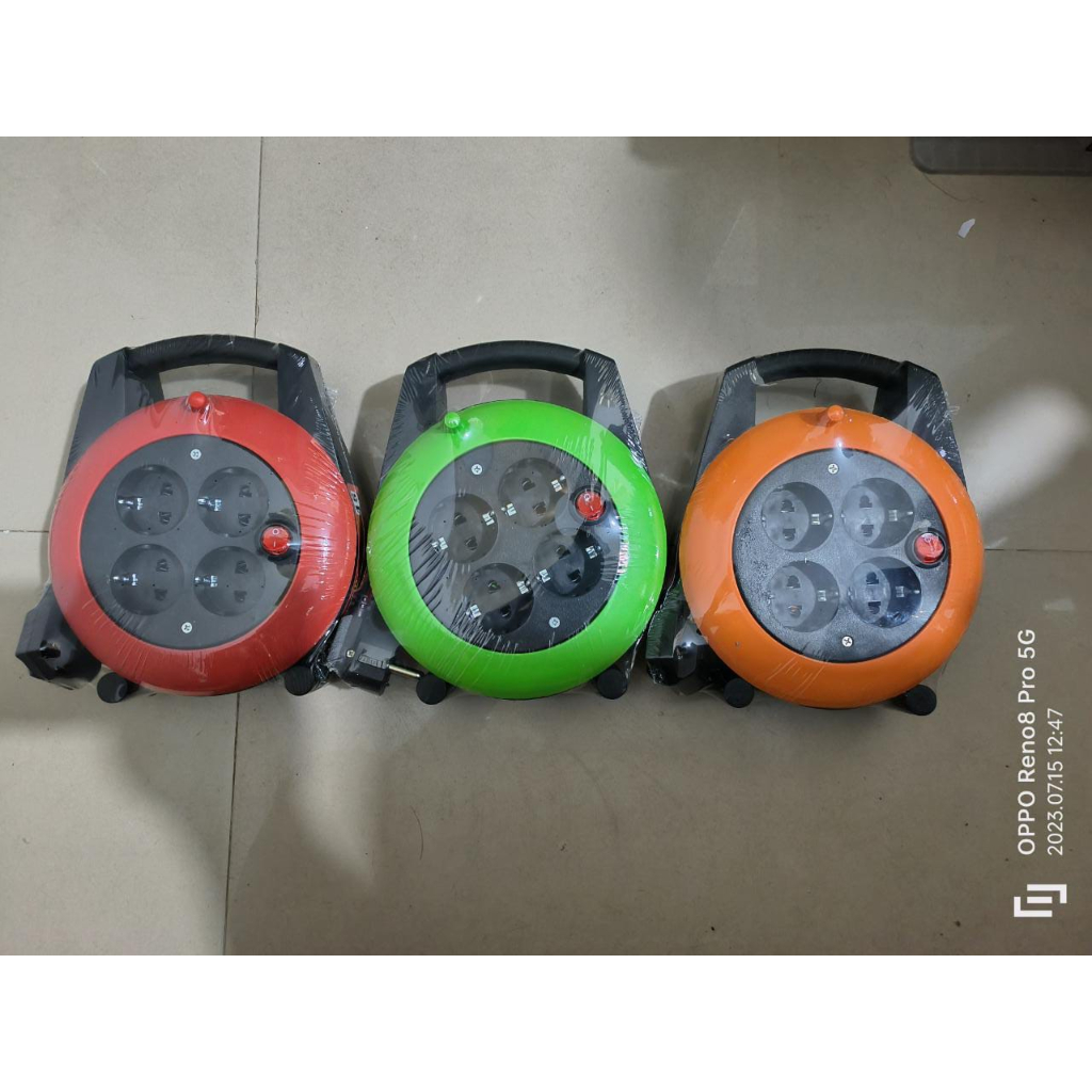 Cable BOX / CABLE ROLL 10/15 METERS + ON/OFF SWITCH - PAGODA | Shopee ...