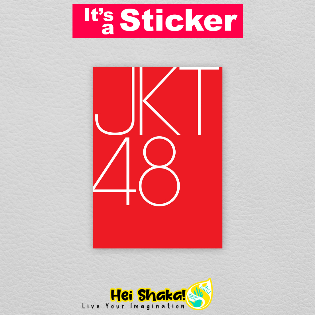 Jkt48 Sticker Waterproof Vinyl Band Group Idol Music Sticker | Shopee ...