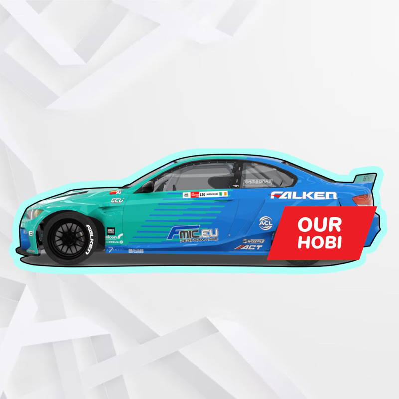 Bmw E92 Eurofighter James Deane Falken Drift Sticker | Shopee Malaysia