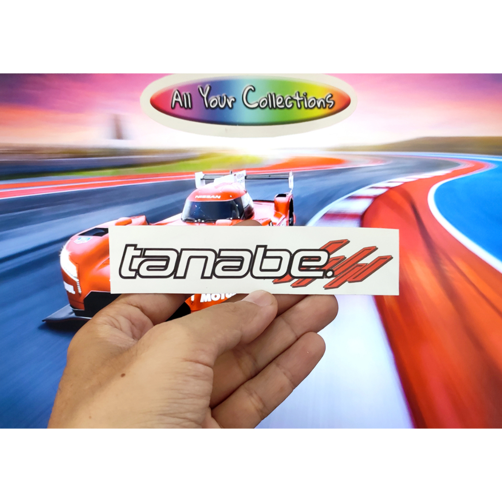 Tanabe RACING LOGO STICKER MASKING CUTTING STICKER | Shopee Malaysia