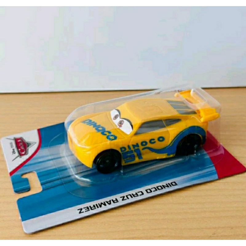 Dinoco Cruz Ramirez yellow MCQUEEN car | Shopee Malaysia