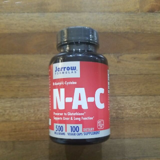 Jarrow FORMULAS NAC N-Acetyl-L-Cysteine 500mg Contents 100 Capsules ...