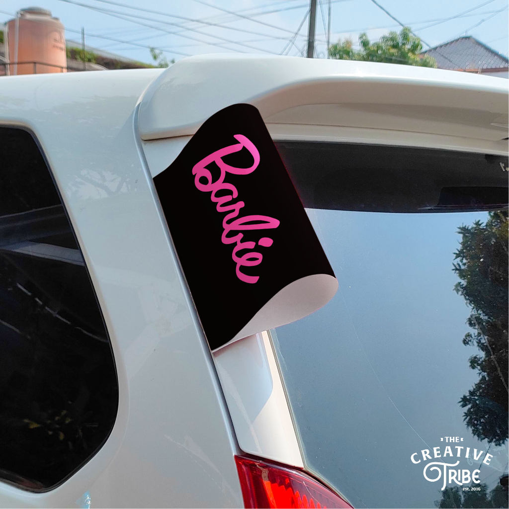 Barbie - Car Tag Label - Trunk Door Cover Variations - Viral Lego Car ...